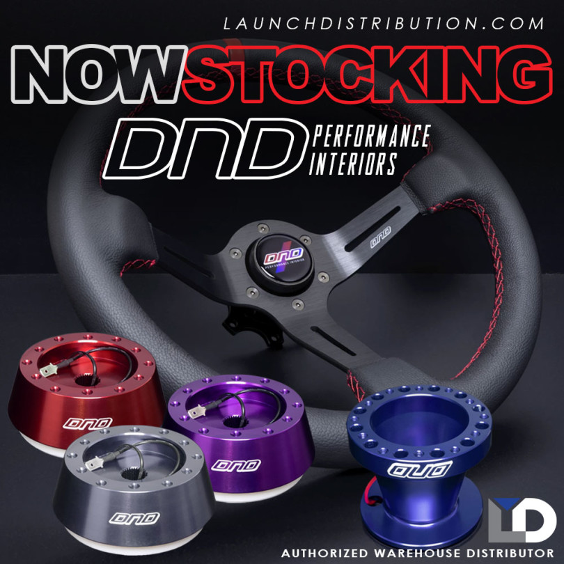 NOW STOCKING! DND PERFORMANCE INTERIORS – Launch Distribution