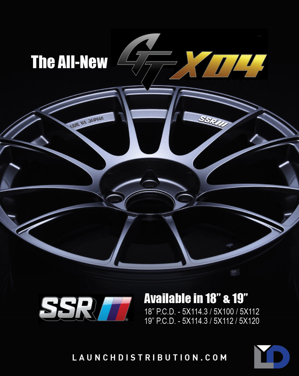 SSR GTX04 – Launch Distribution